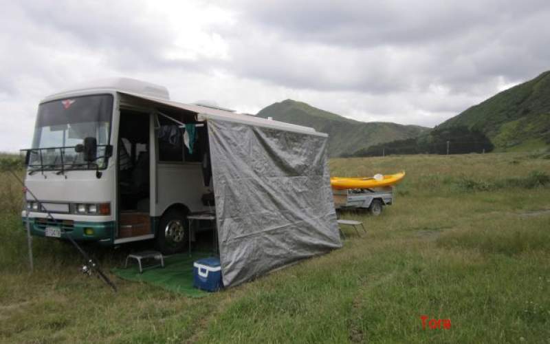 North Tora Camping Area | Freedom/Basic Camp | New Zealand